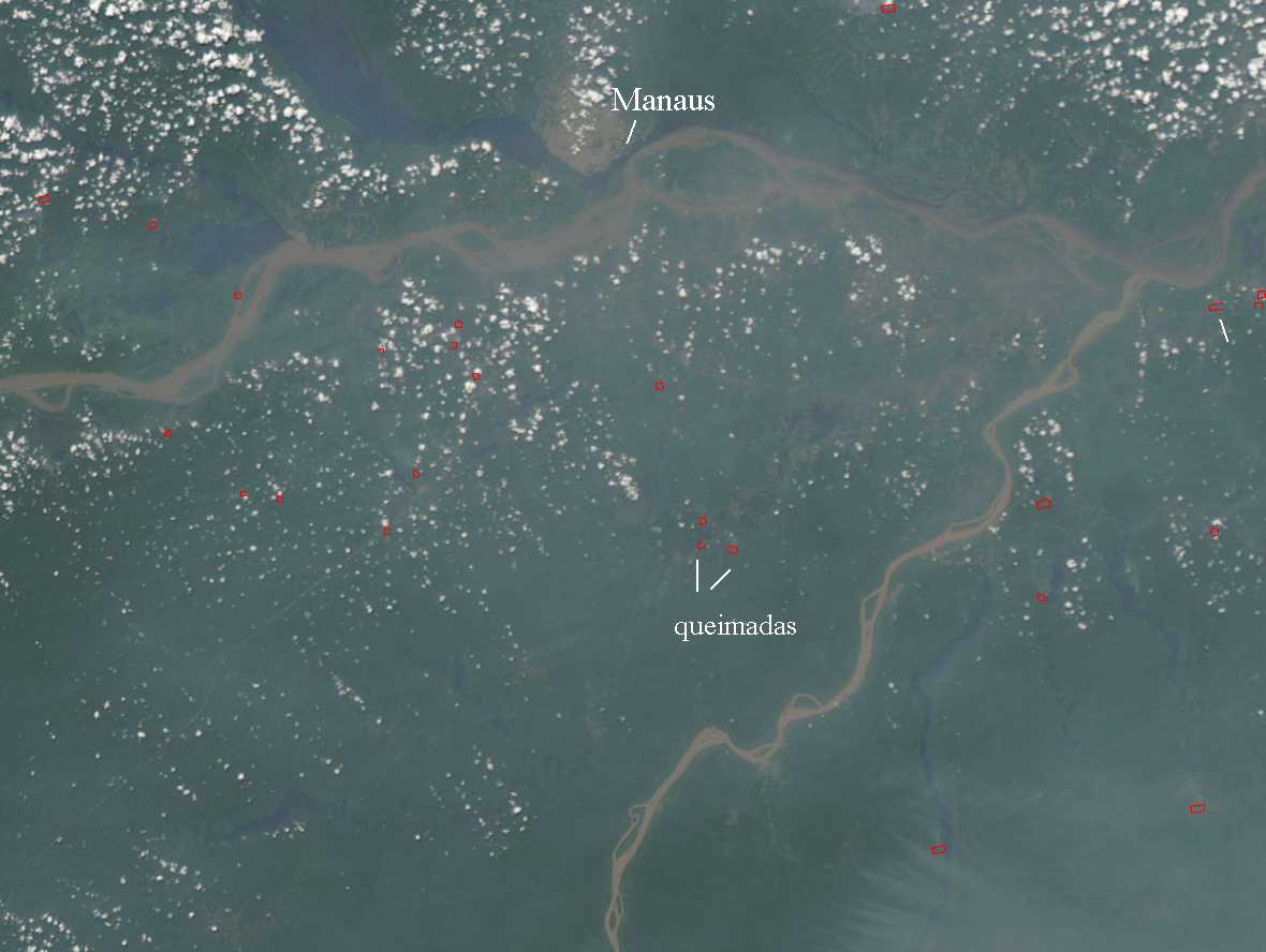 Nuvem de fumaça encobre sul da Amazônia - ((o))eco